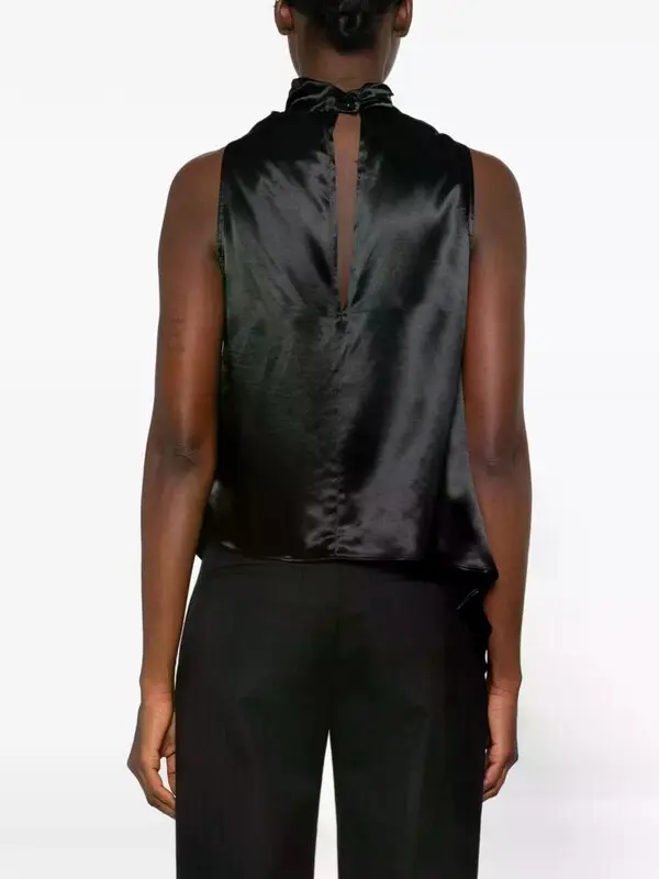 Erika Cavallini Brian Draped High-neck Top