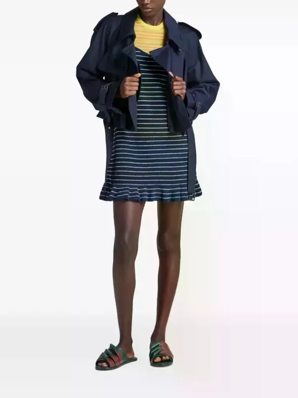 JW Anderson Belted Boxy-fit Cropped Parka Jacket