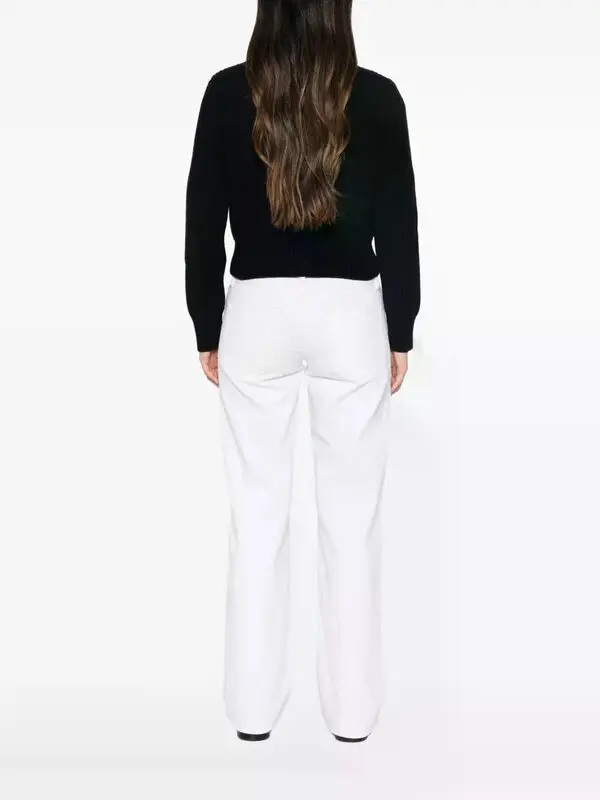 A.p.c. Jenn Ribbed-knit Cardigan - Blue