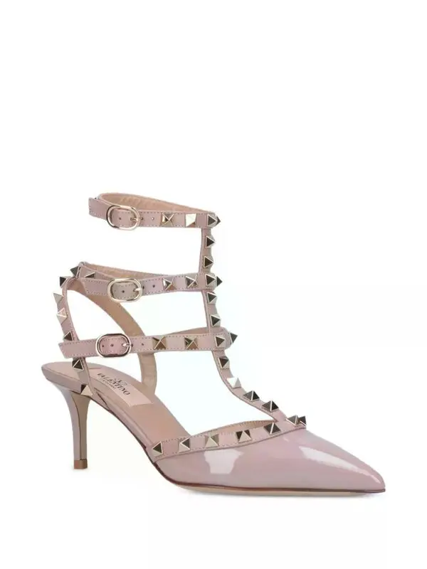 Valentino Garavani Rockstud Caged Pumps 65mm - Pink