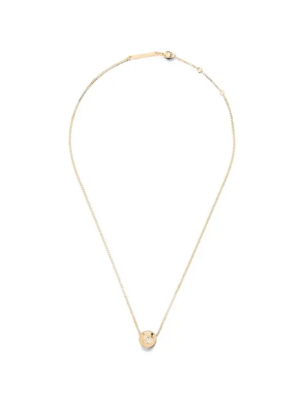 Loewe Anagram Silver Necklace