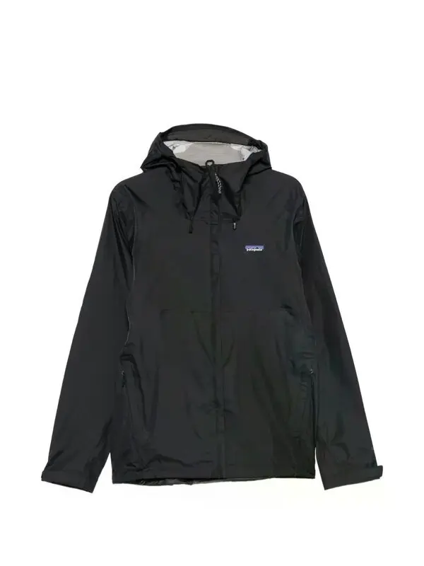 Patagonia Hooded Logo-patch Jacket