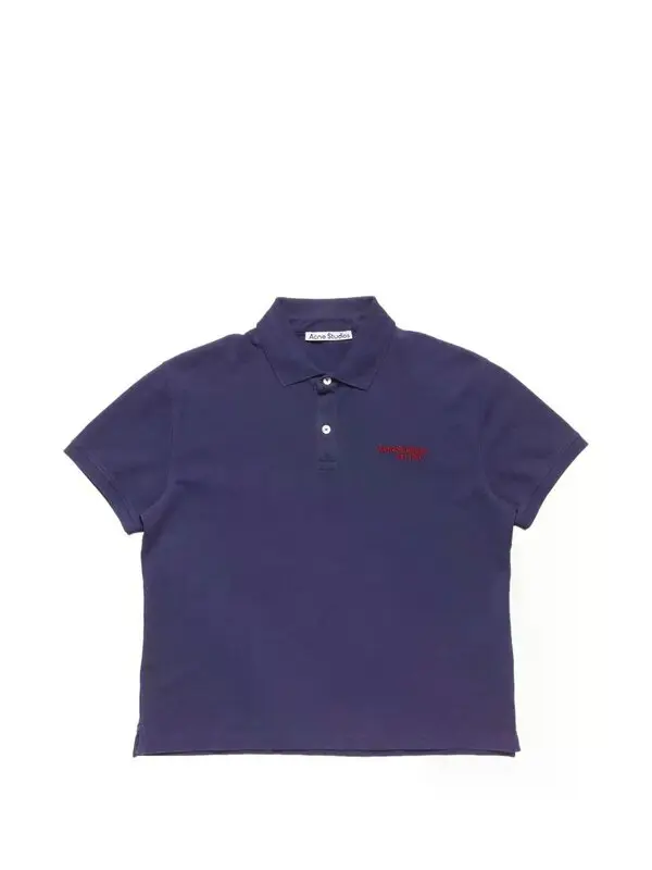 Acne Studios Logo Polo T-shirt