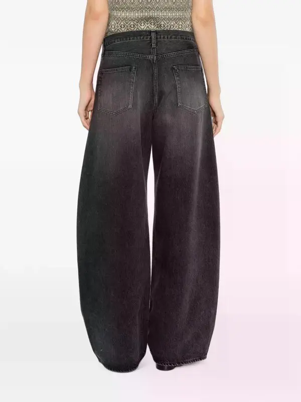 SSSTEIN Deformation Wide-leg Jeans