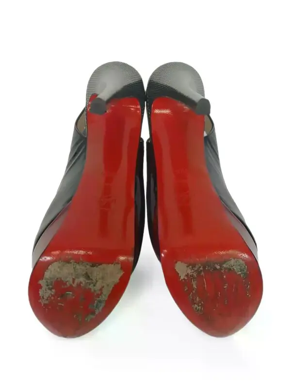 CHRISTIAN LOUBOUTIN Lady Peep Sling Platform Pumps