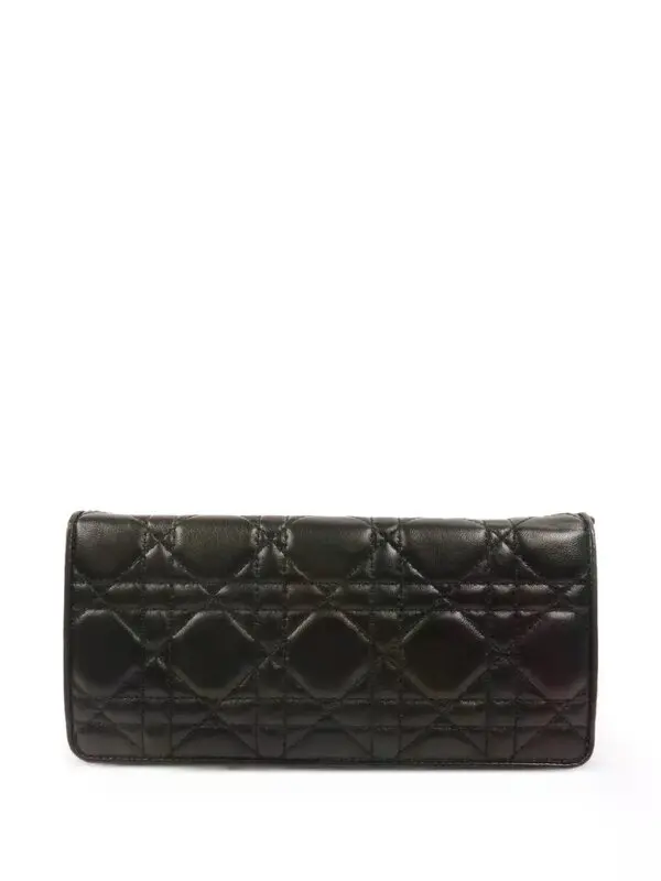 Dior Cannage Leather Wallet - Black