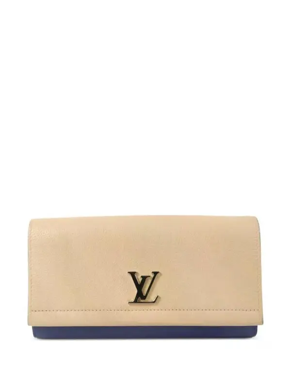 LOUIS VUITTON Lockme Ii Wallet - Neutrals