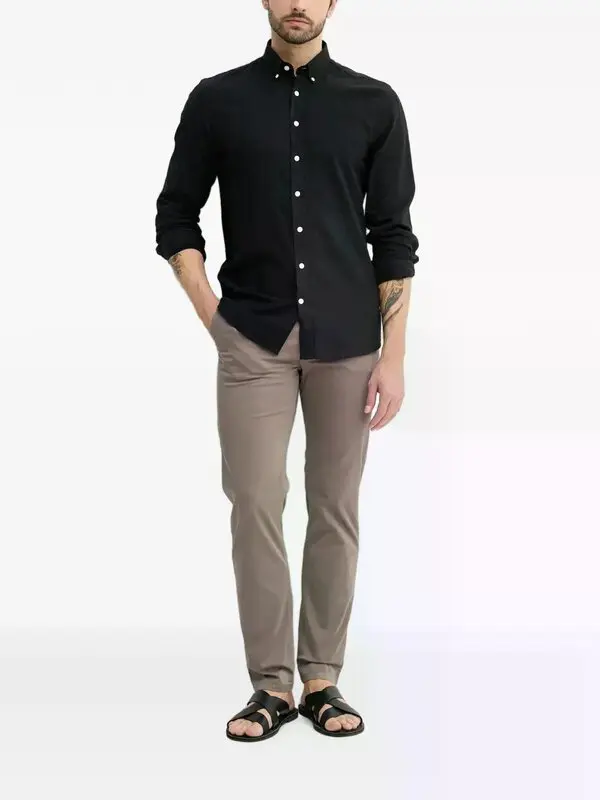 LINDBERGH Button-down Long-sleeve Shirt