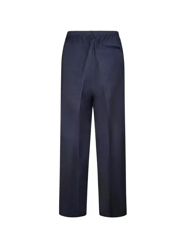 CELLAR DOOR Elasticated-waistband Pleated Trousers