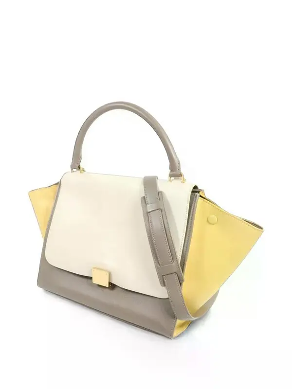 Celine Medium Trapeze Tote Bag - Grey