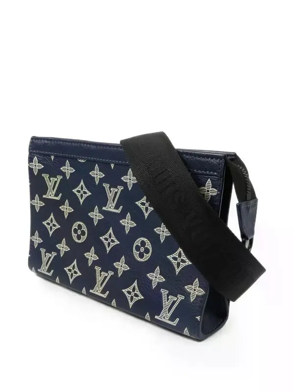 LOUIS VUITTON Monogram Shadow Gaston Shoulder Bag