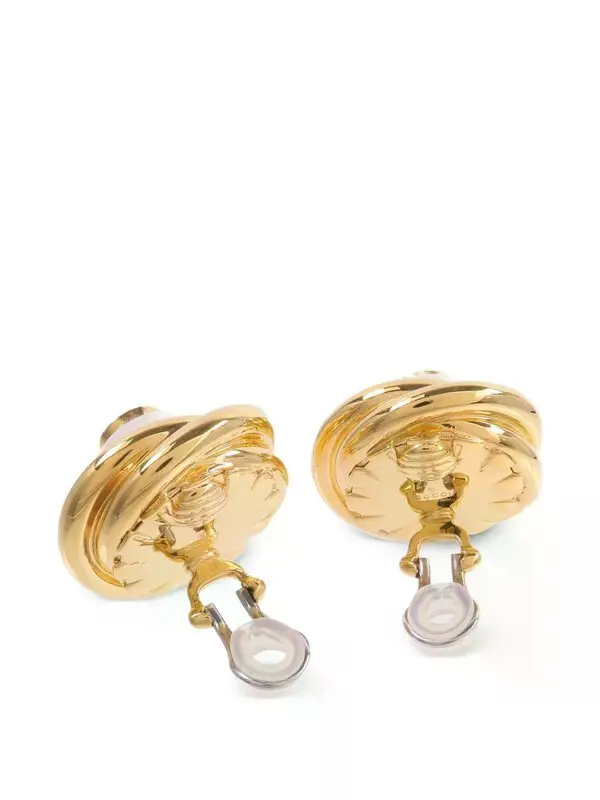 Gucci Interlocking G Clip-on Earrings