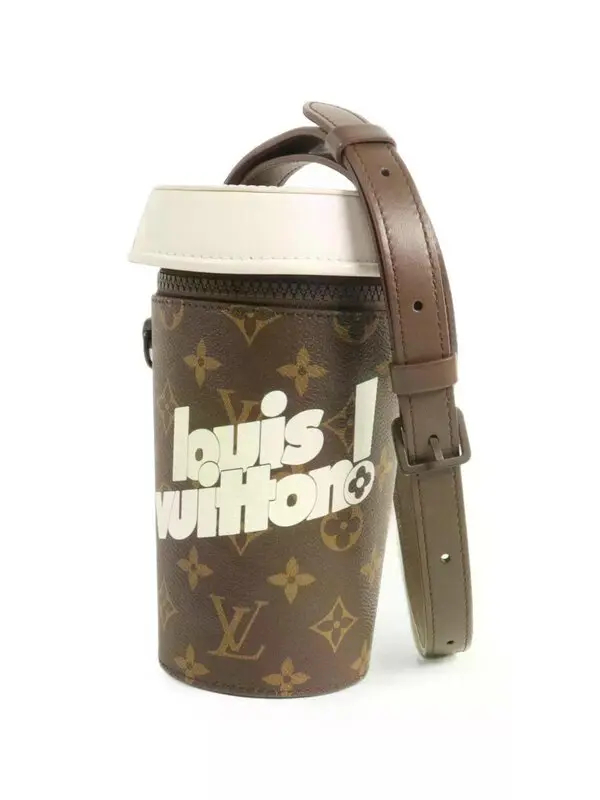LOUIS VUITTON Monogram Coffee Cup Shoulder Bag