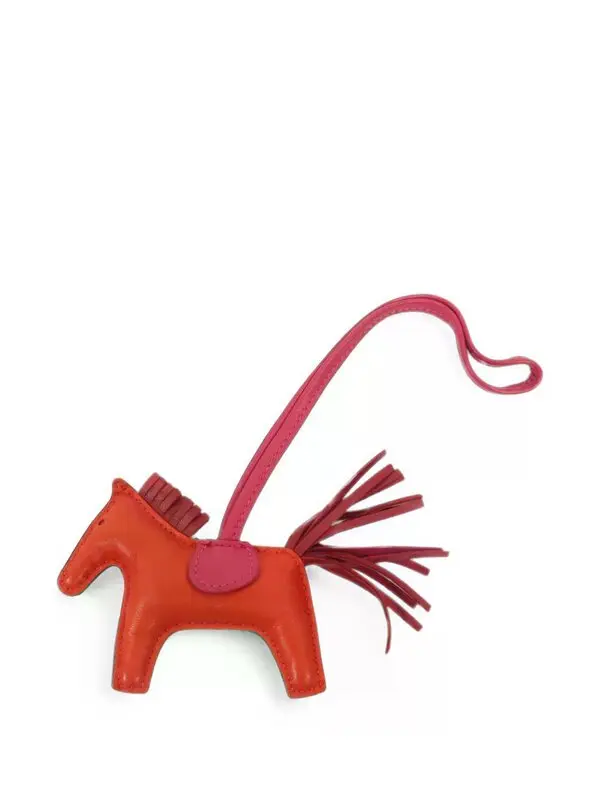 Hermès Rodeo Pm Horse Bag Charm - Red