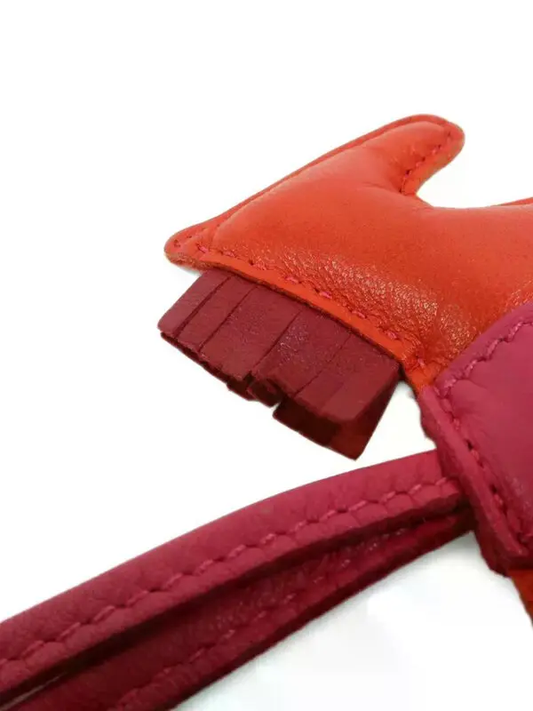 Hermès Rodeo Pm Horse Bag Charm - Red