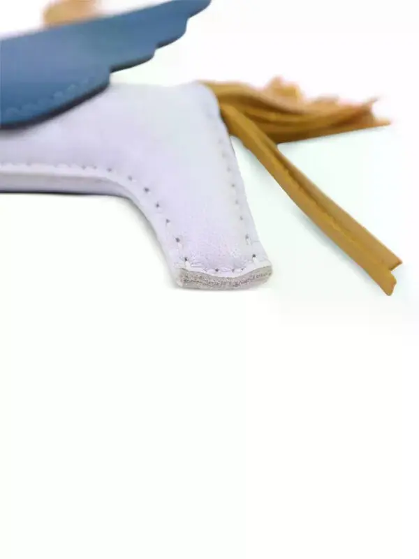 Hermès 2021 Pm Rodeo Pegase Bag Charm - White