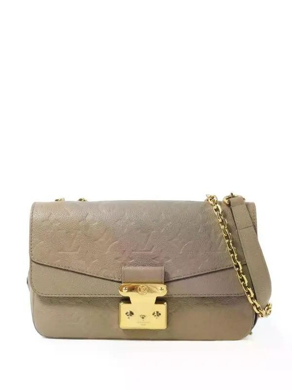 LOUIS VUITTON Monogram Empreinte Marceau Shoulder Bag - Grey