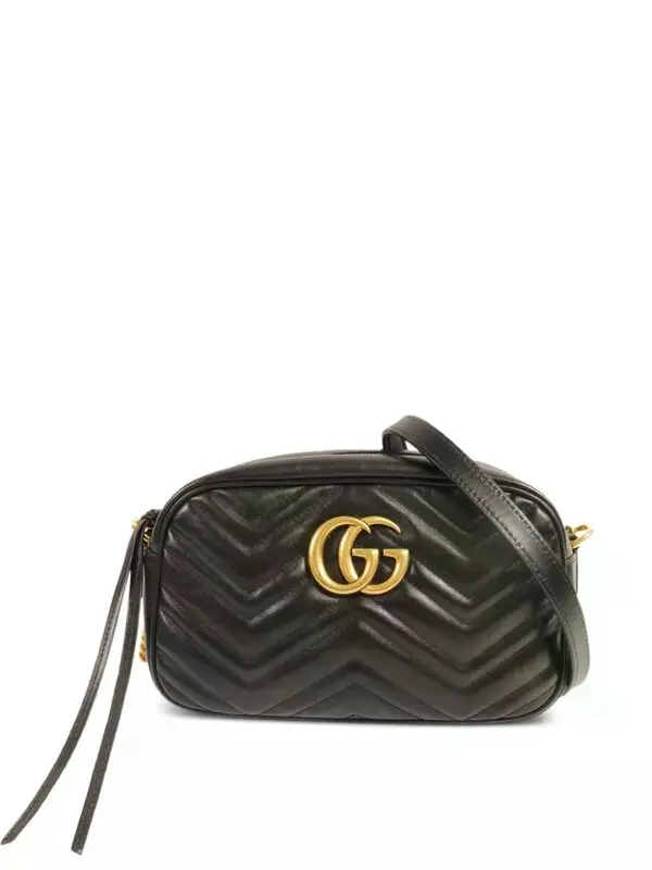 Gucci Gg Marmont Shoulder Bag - Black