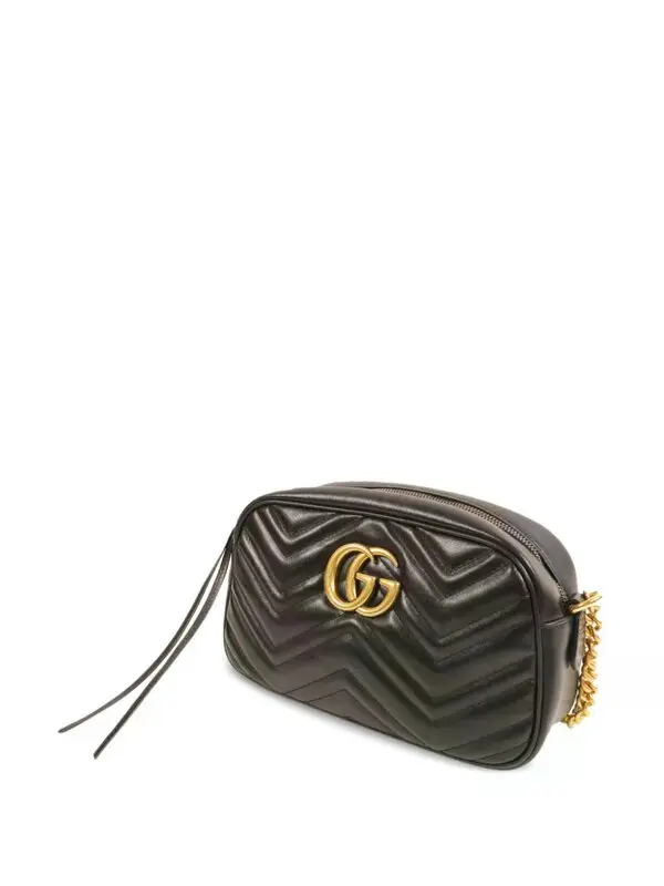 Gucci Gg Marmont Shoulder Bag - Black
