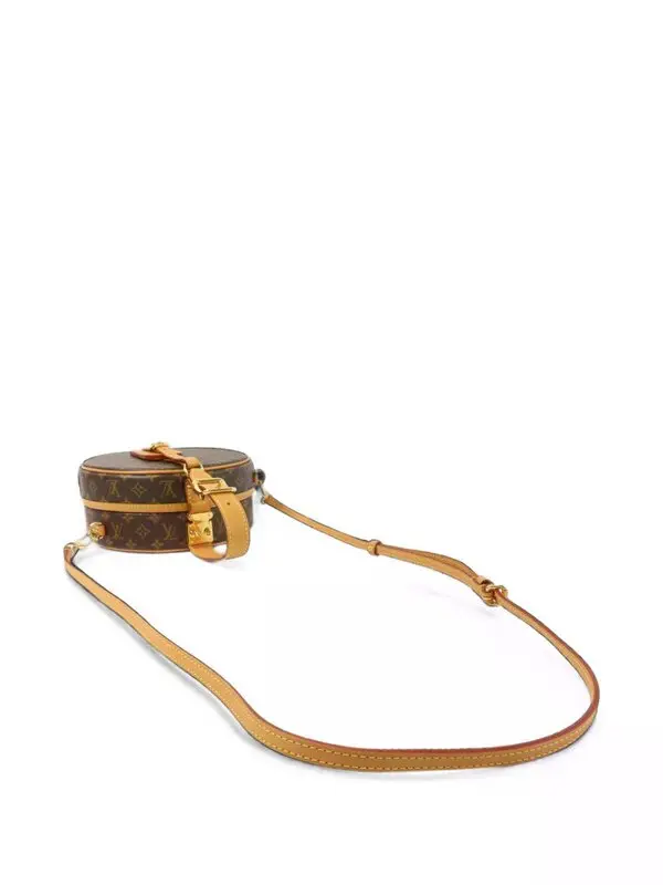 LOUIS VUITTON Petite Boîte Chapeau Two-way Mini Handbag - Brown