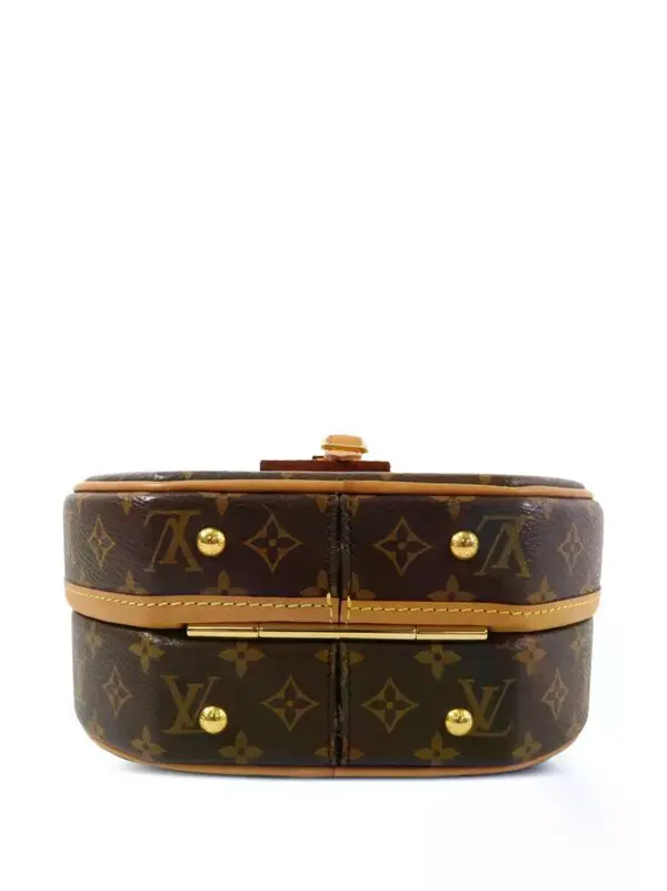 LOUIS VUITTON Petite Boîte Chapeau Two-way Mini Handbag - Brown