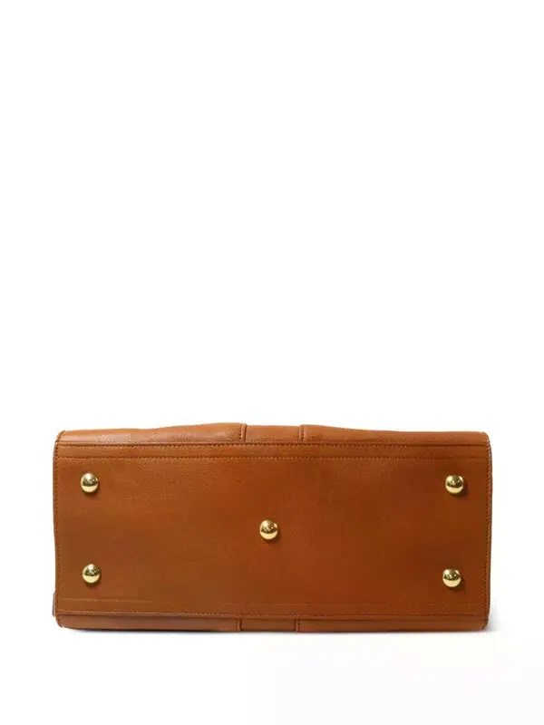 Saint Laurent Chyc Cabas Shoulder Bag - Brown
