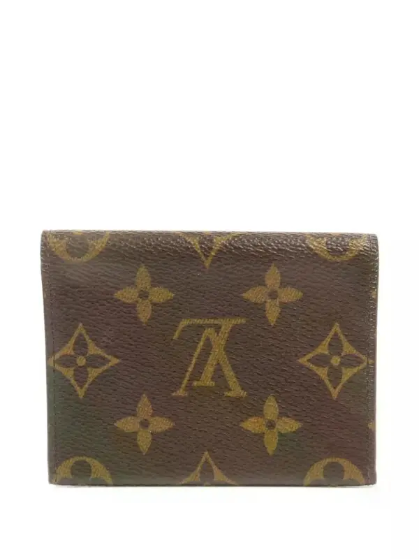 LOUIS VUITTON Monogram Card Case - Brown