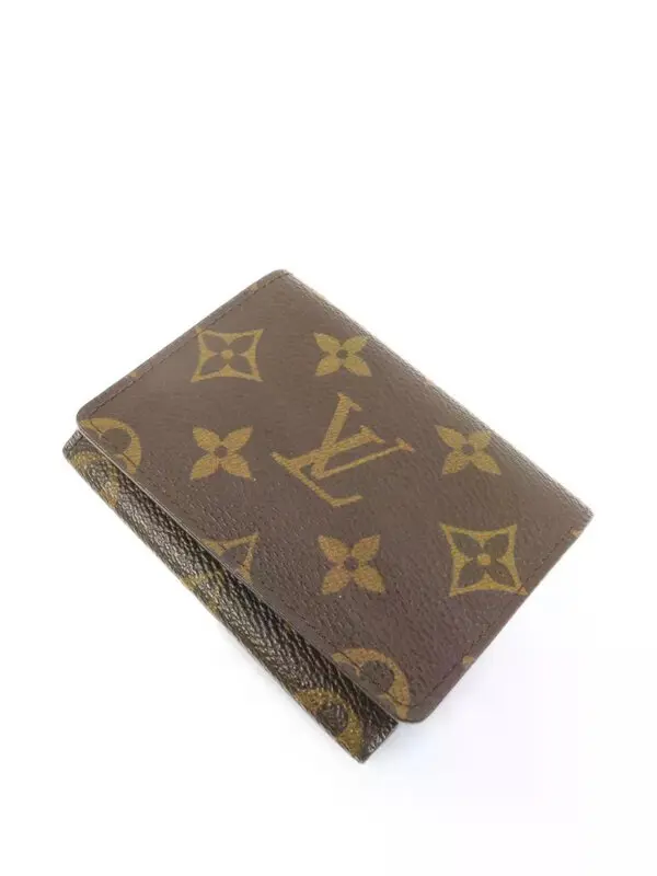 LOUIS VUITTON Monogram Card Case - Brown