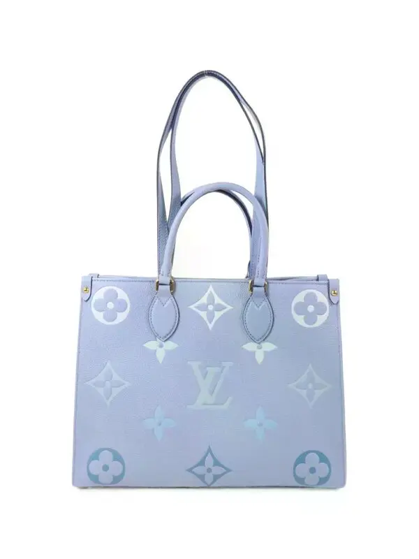 LOUIS VUITTON Mm Monogram Empreinte On The Go Tote Bag