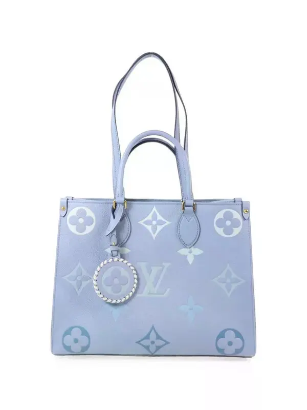 LOUIS VUITTON Mm Monogram Empreinte On The Go Tote Bag