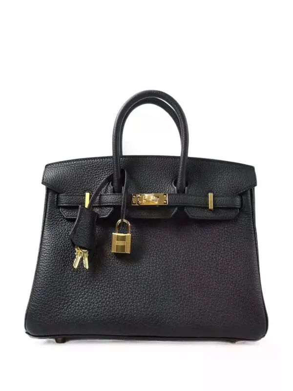 Hermès 25 Birkin Leather Tote Bag