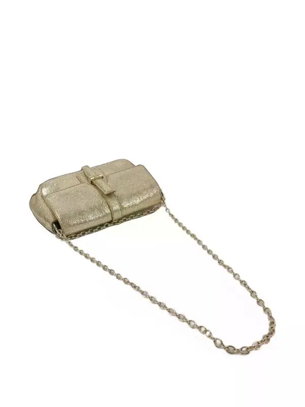 Saint Laurent Shearling Flap Shoulder Bag