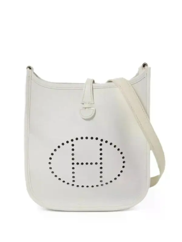 Hermès 2005 Evelyne Tpm Shoulder Bag - White