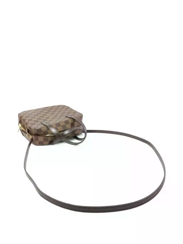 LOUIS VUITTON Spontini Damier Shoulder Bag - Brown