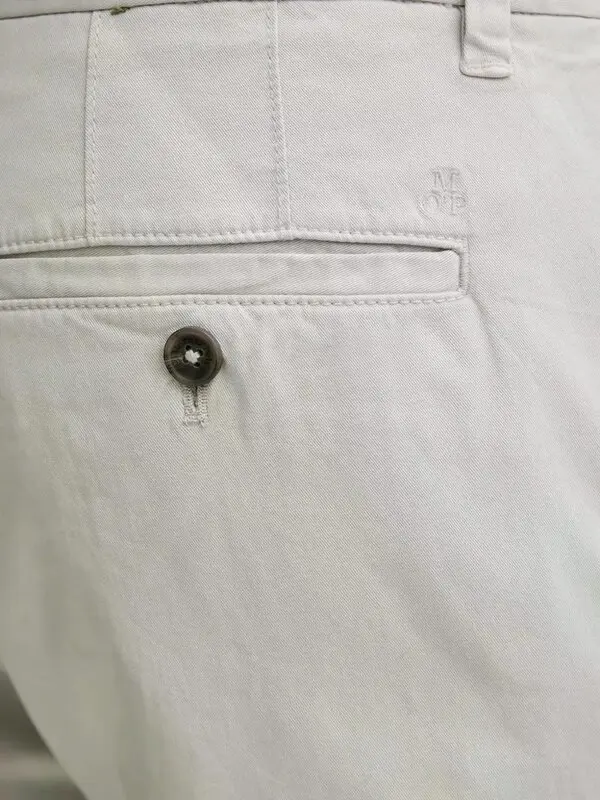 Marc O'polo Logo-embroidered Chino Trousers