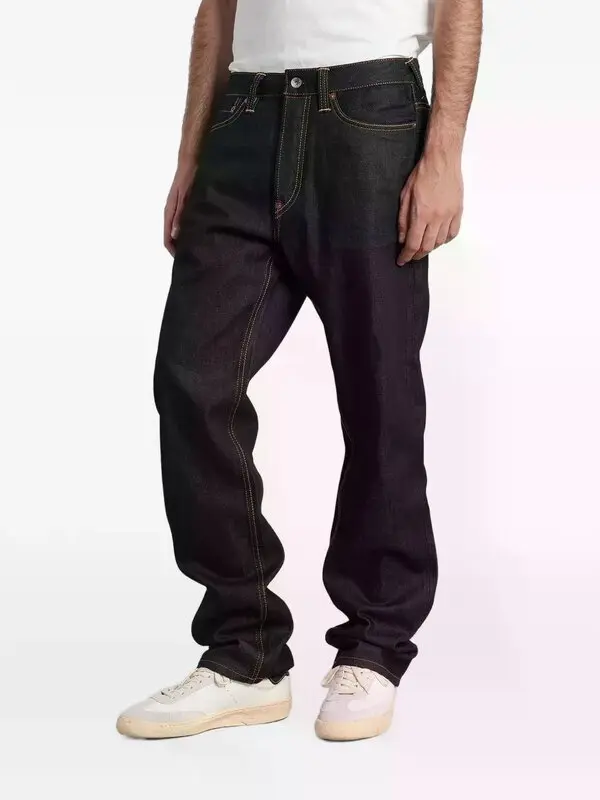 EVISU Seagull-print Jeans