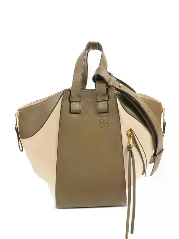 Loewe Medium Hammock Two-way Shoulder Bag - Green