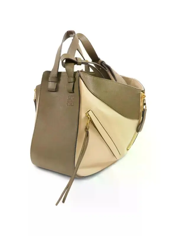 Loewe Medium Hammock Two-way Shoulder Bag - Green