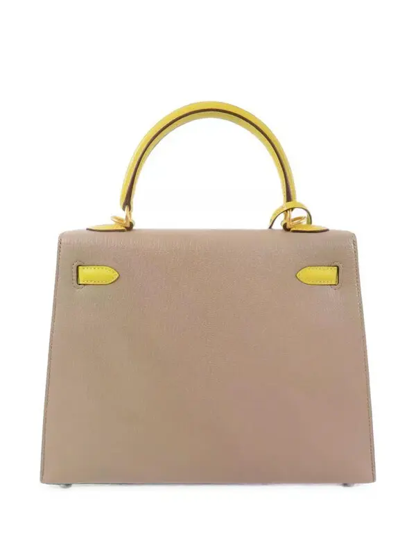 Hermès 2023 25 Kelly Tote Bag - Grey