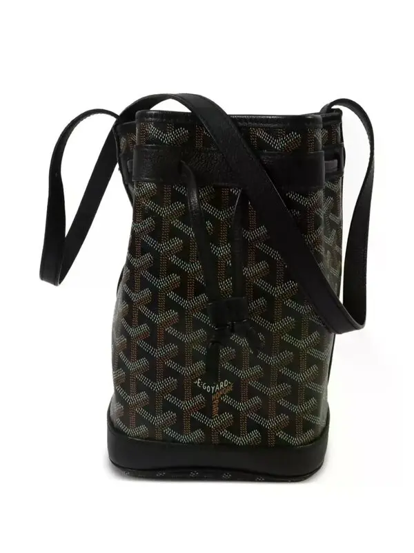 Goyard Pm Petit Flot Bucket Bag - Black