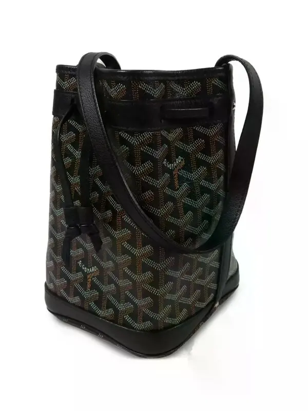 Goyard Pm Petit Flot Bucket Bag - Black
