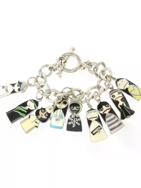 Marc Jacobs Miss Marc Enamel Charm Bracelet