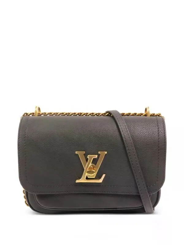 LOUIS VUITTON Lock Me Logo-plaque Shoulder Bag