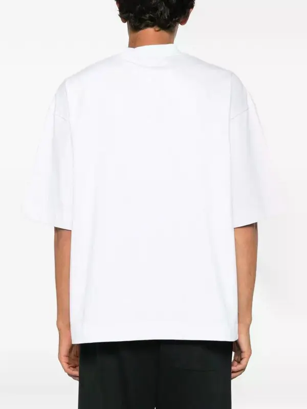 HOUSE OF ERRORS Embroidered High-neck T-shirt