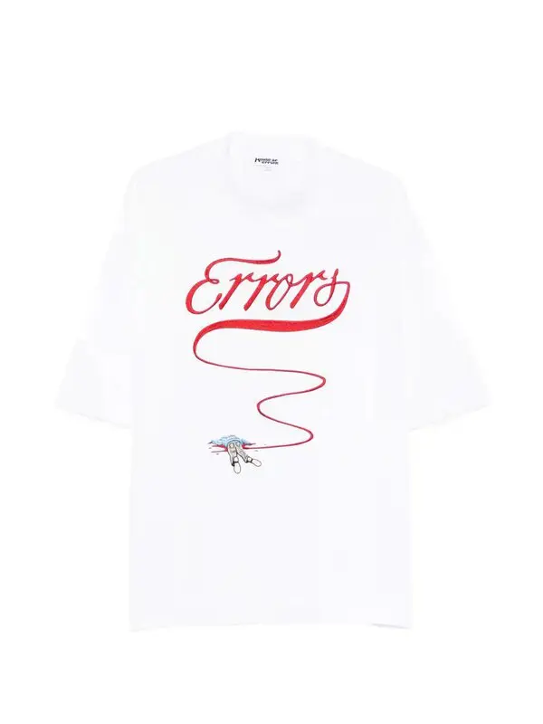 HOUSE OF ERRORS Embroidered High-neck T-shirt