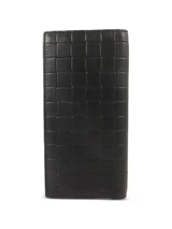 Bottega Veneta Intrecciato Bifold Wallet - Black
