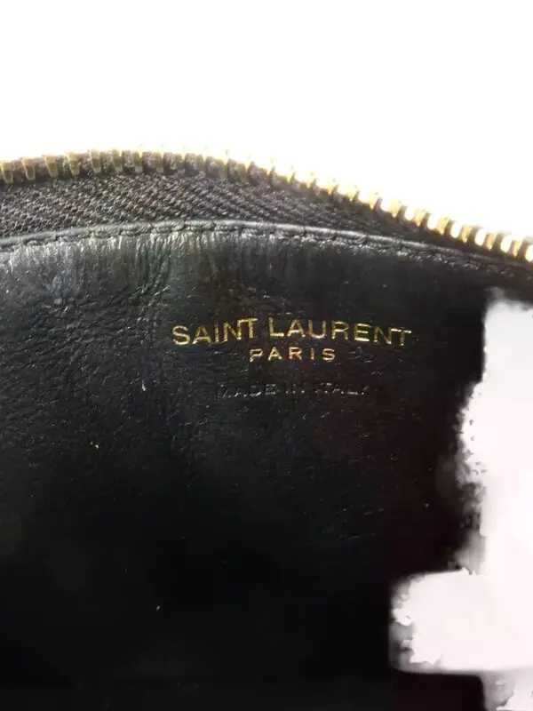 Saint Laurent Quilted Card Case