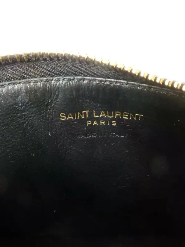 Saint Laurent Quilted Card Case