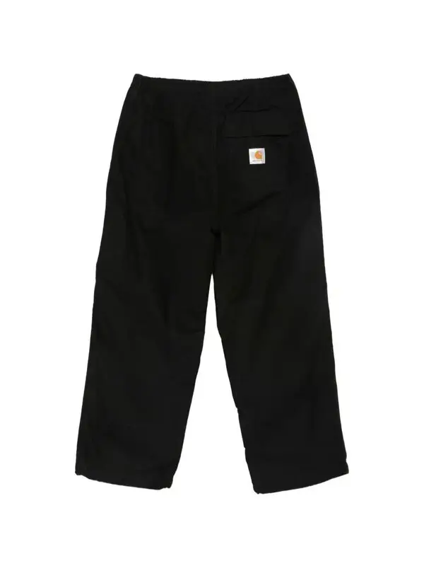 Carhartt Work In Progress Fletcher Elasticated-waist Logo-patch Trousers