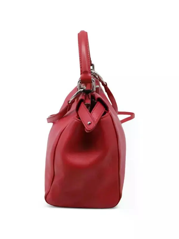 Fendi Peekaboo Top-handle Bag - Red